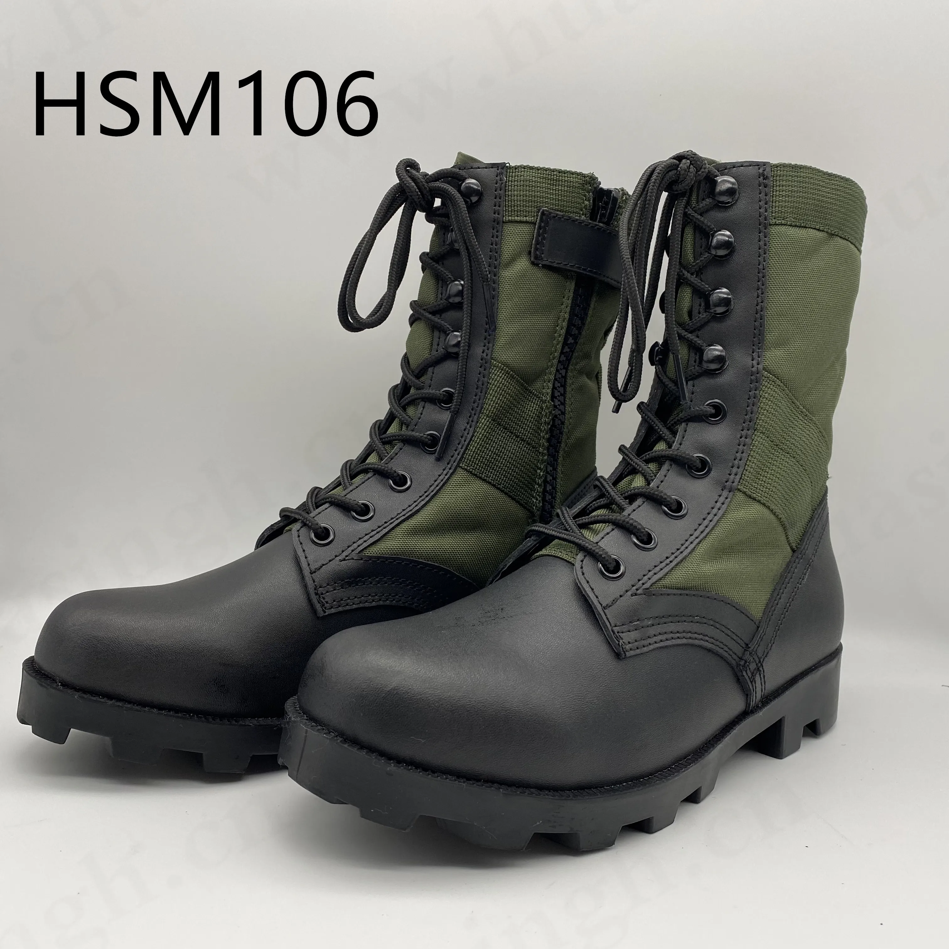 Cfm,Wellco Top-level Green Outdoor Hunting Boots Easy Hidden Combat ...