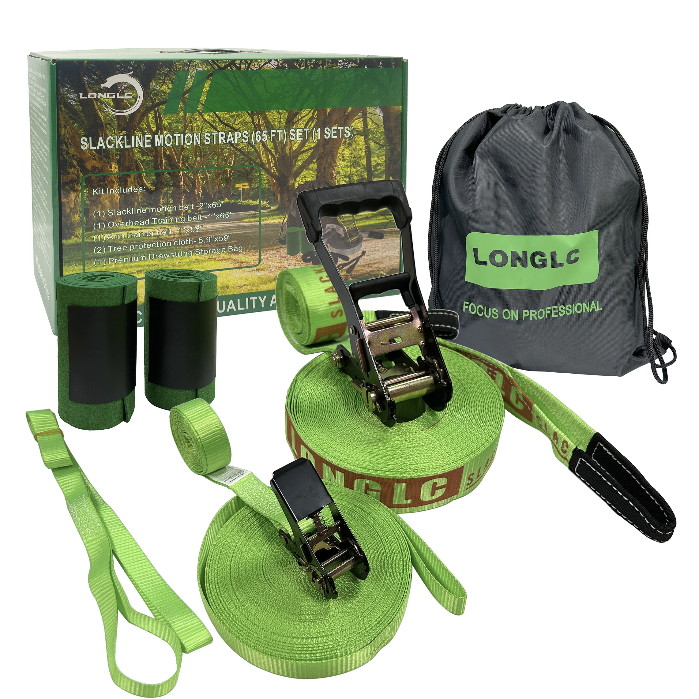 High Quality Slackc Line Kit Slack Line Kids Slack Line 15m/20m Fitness ...