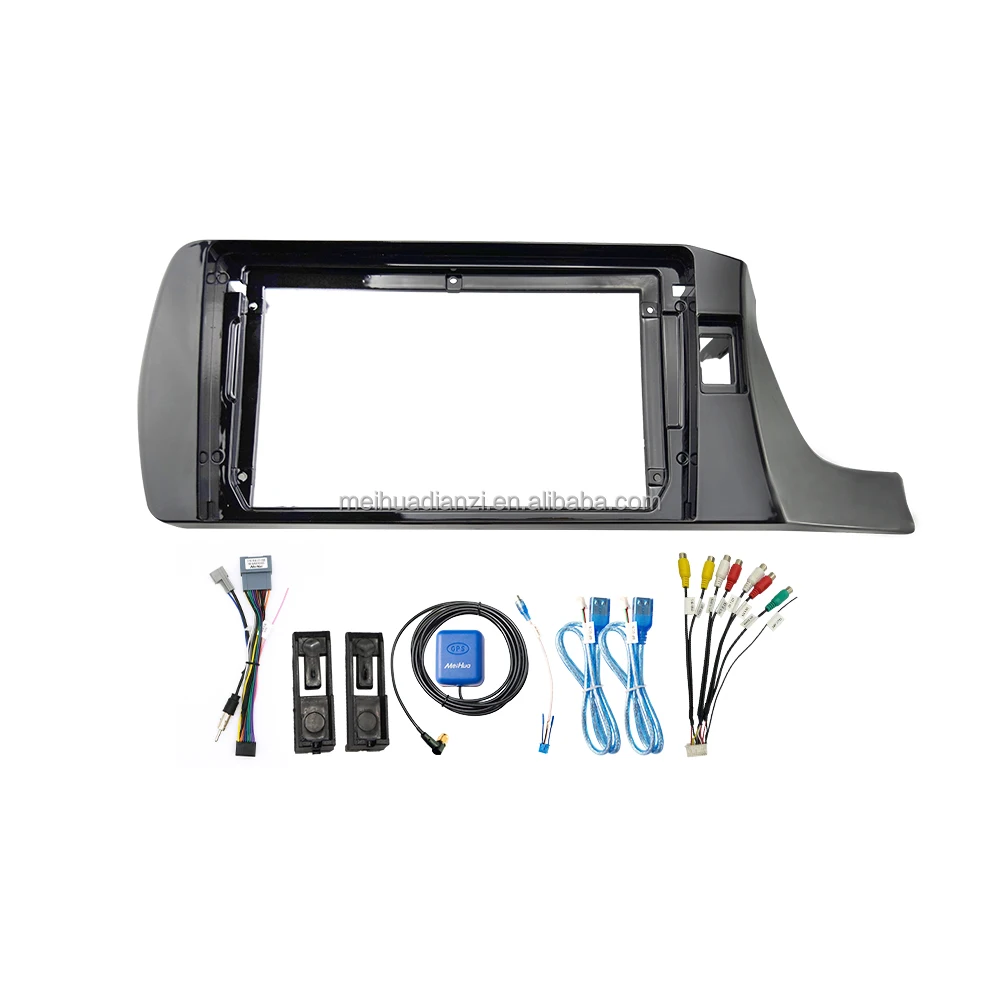 Meihua Car DVD Player Frame for Honda Amaze 2018-2019 Car Facial ...