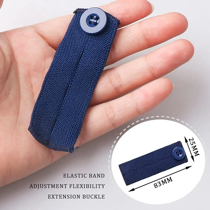 Unisex Elastic Waist Extenders Assorted Colors Strong Adjustable Fit ...