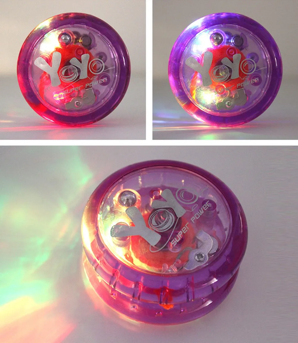 Free Sample Classic Plastic Responsive Kids Yoyo Toy With Led Light ...