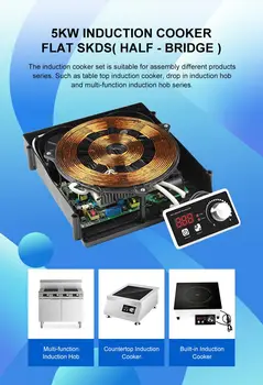 Built-in 2 Burner Electric Stove Horizontal Induction Cooker With ...