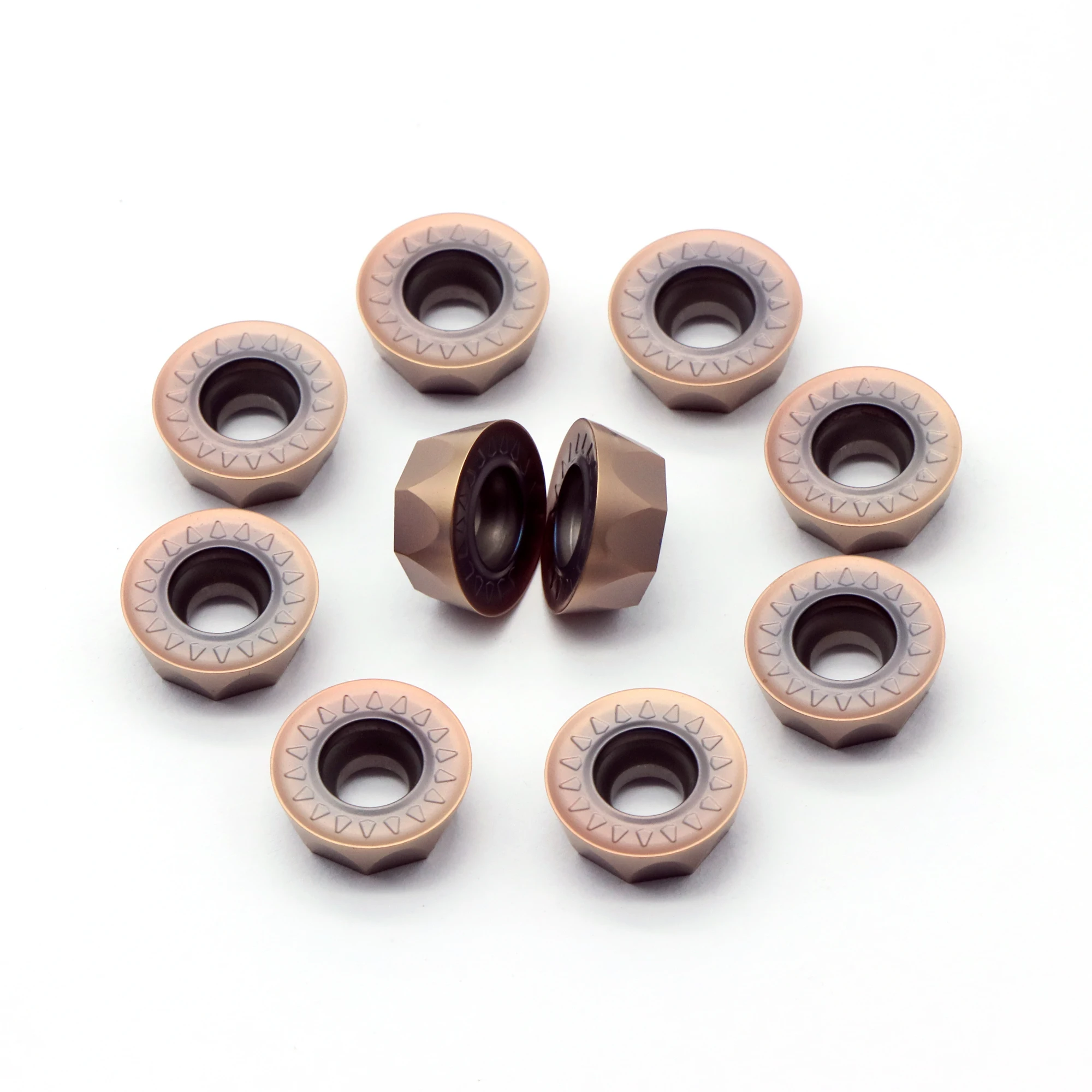 Milling Round Carbide Milling Insert Rd/rpmt1204 Cnc Indexable Milling ...