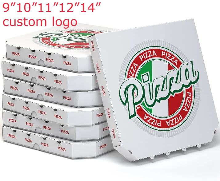Pizza Shipping Box Packaging Carton Cheap Price Biodegradable 10 12 13 ...