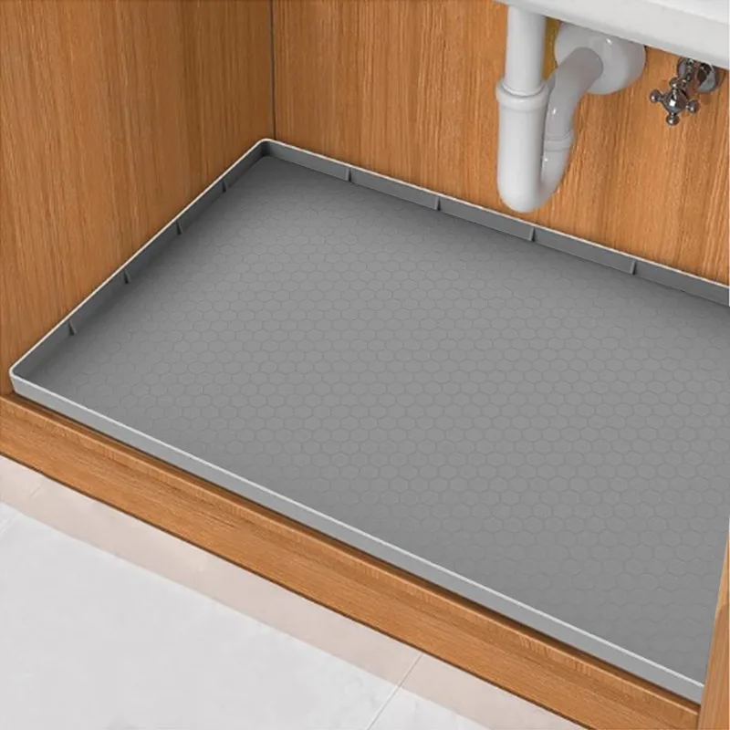 Waterproof Flexible Silicone Sink Drip Tray Sink Drip Tray Under Sink ...