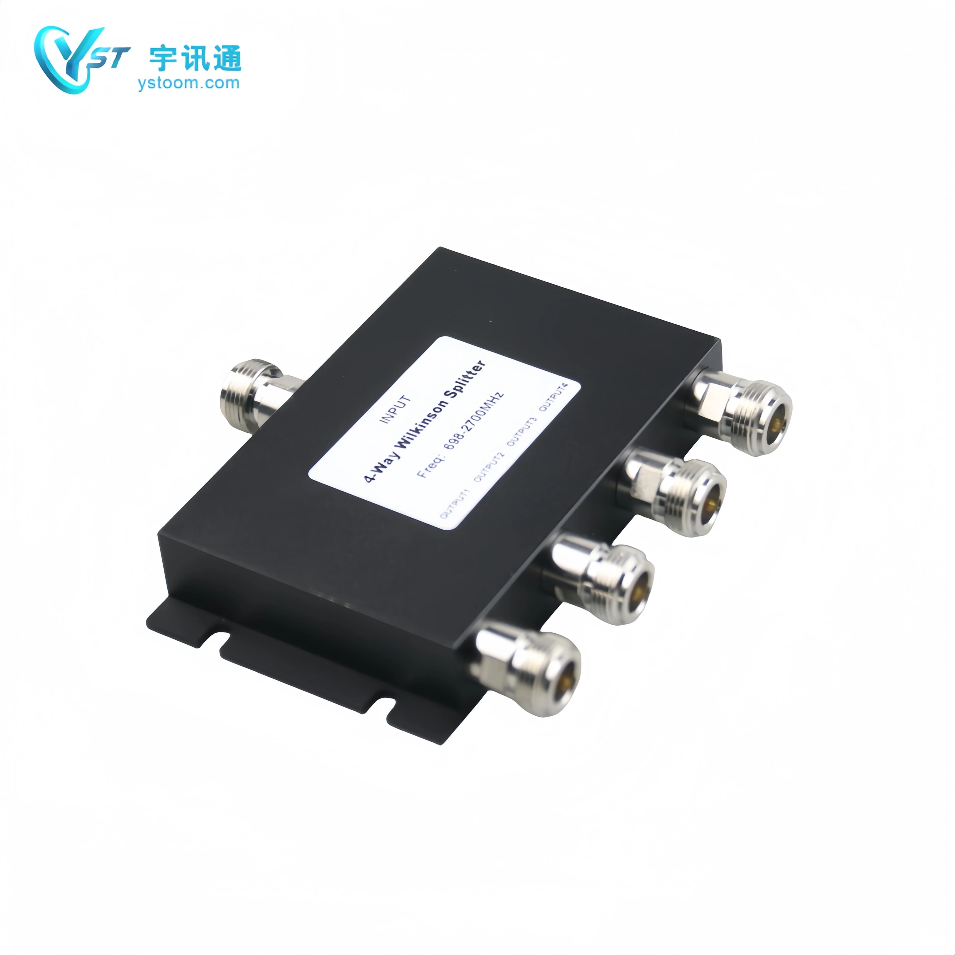 Rf Power Splitter Combiner 698-2700mhz Power 4 Ways Splitter N-female ...