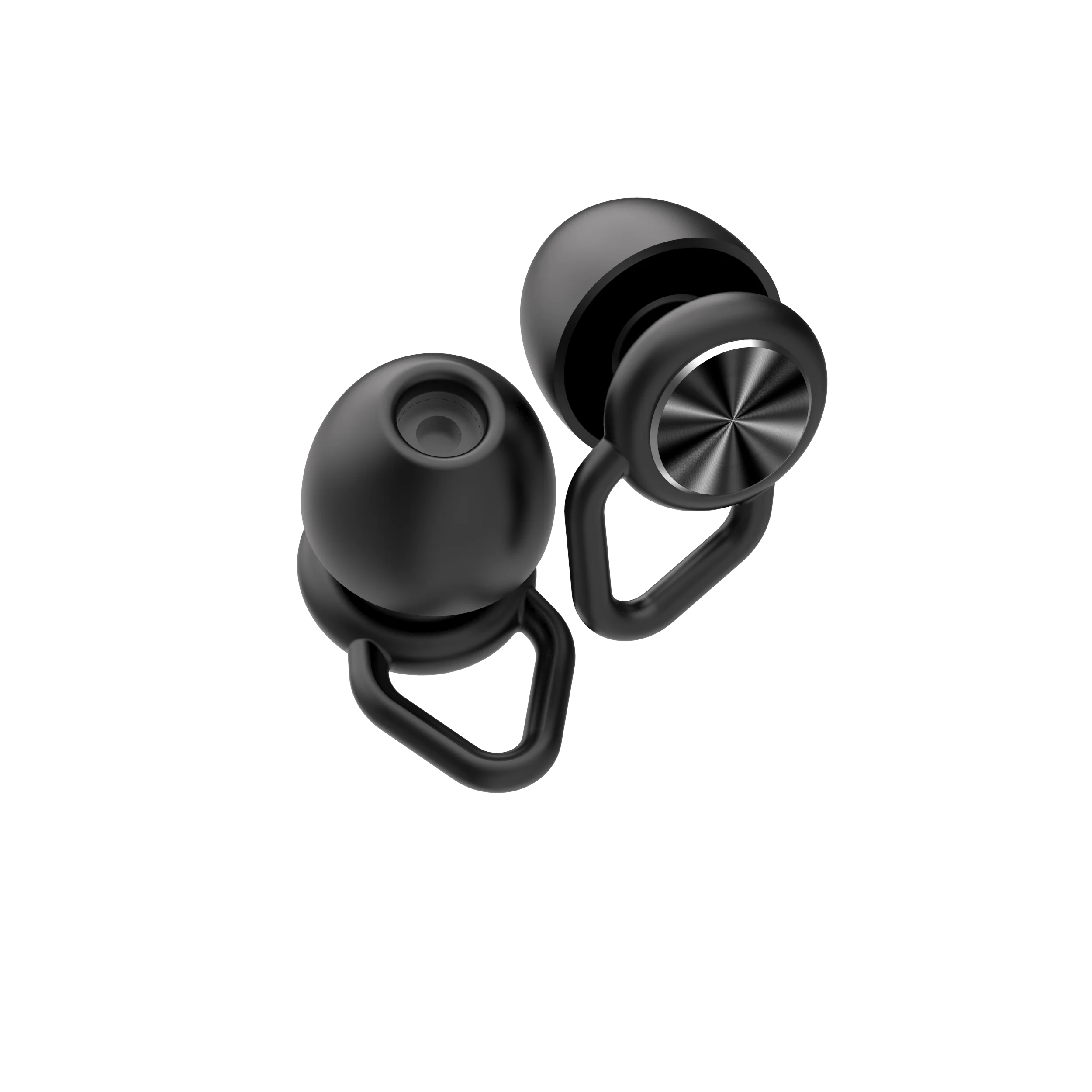 4 Sizes Reusable Soft Silicone Ear Caps Customizable Noise Cancelling ...