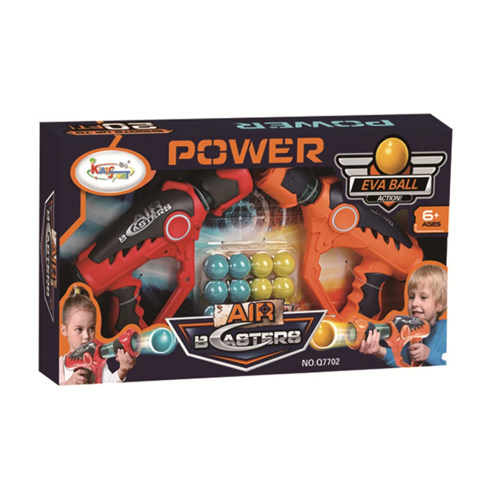 2023 Toy Gun Cartoon Dinosaur Shaped Air Power Guns Toy Kids Remote ...