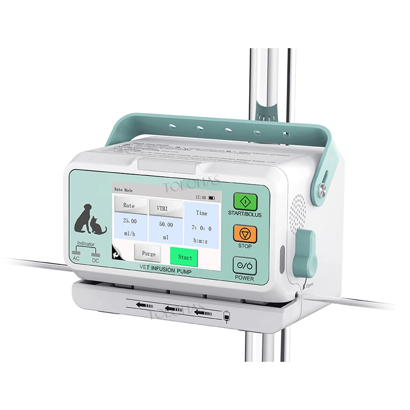 Lhwvp10 2023 New Arrival Stable Safe Pet Iv Infusion Pump Machine Touch ...