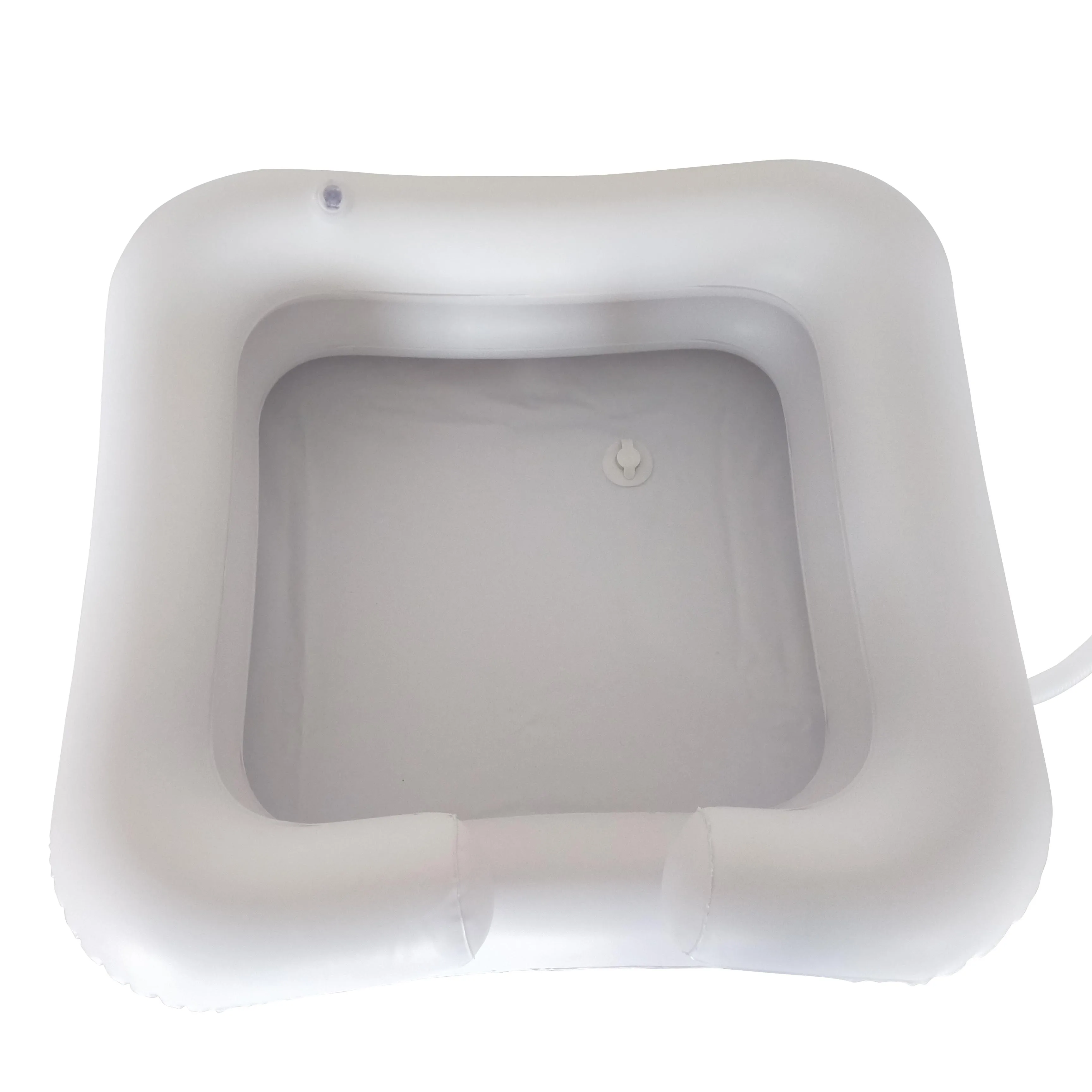 Inflatable Hair Wash Basin 0.40mm Thickness For Bathroom Wash Basin ...