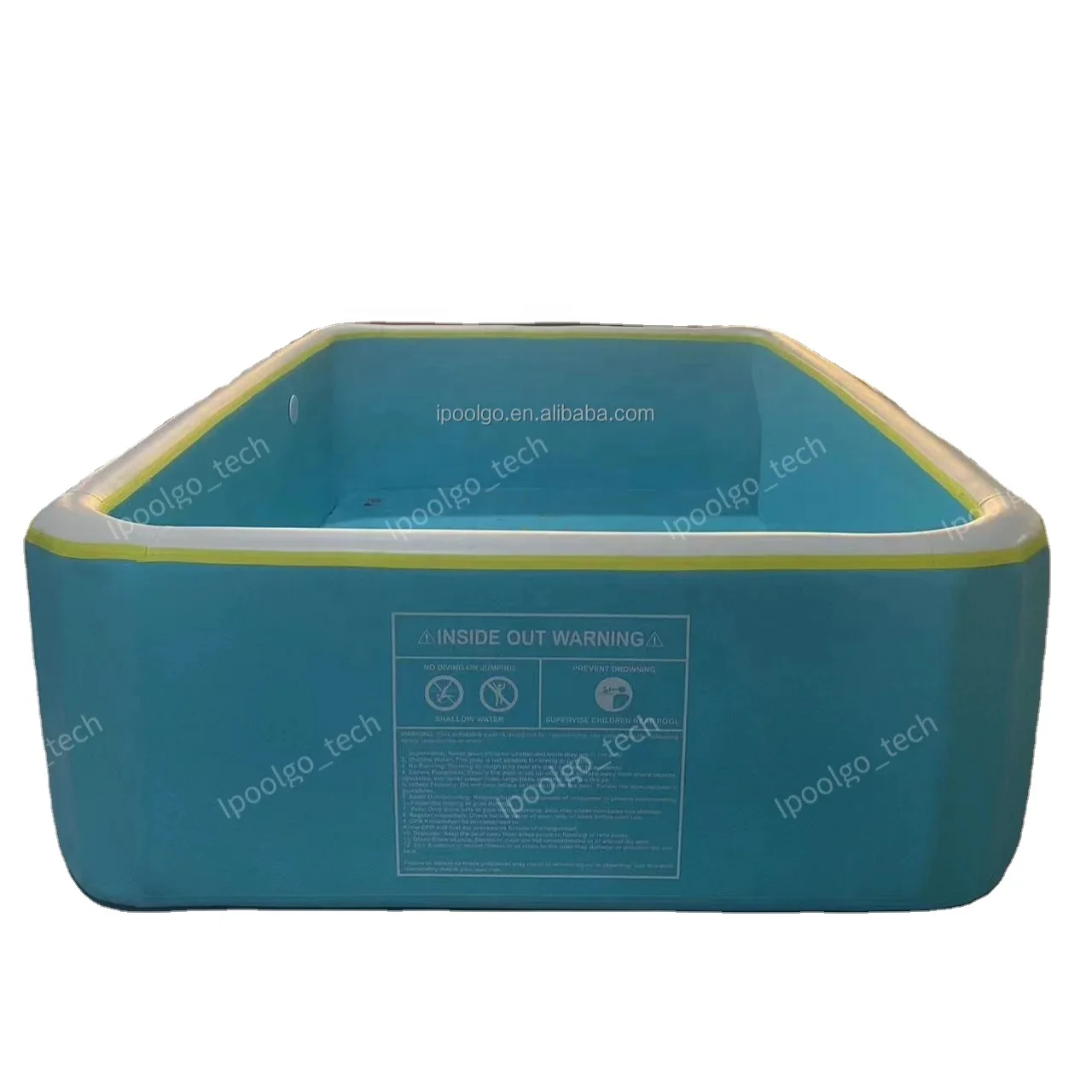 IPOOLGO Inflatable Swimming Pool - Durable & Fun Outdoor