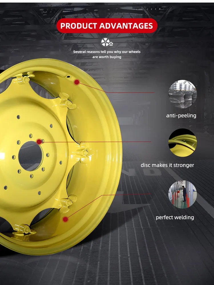 Agricultural Wheel Rim Tractor 34 Inch - Durable & Versatile