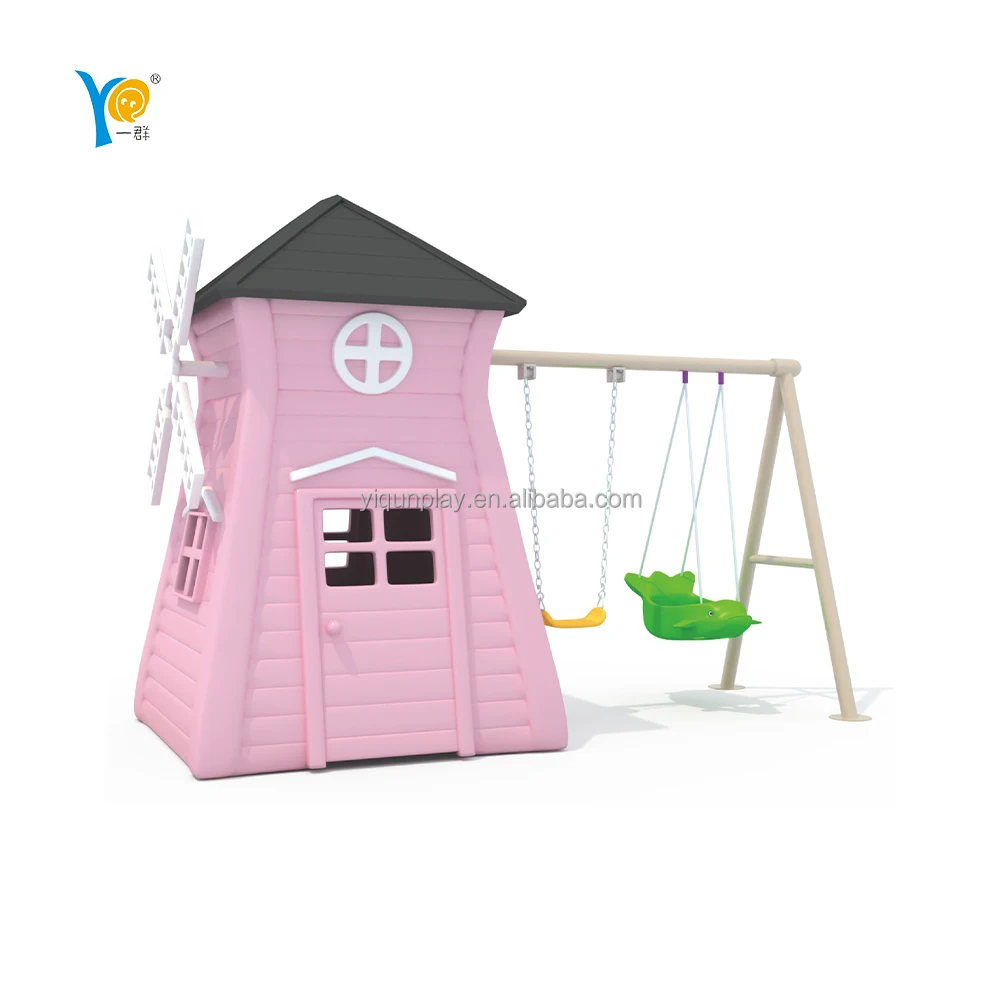 Kids Playground Swing Pirate Ship Boat Children Outdoor Indoor Swings ...