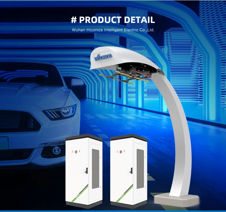 HICONICS Super Fast Charging Station with Pantograph System