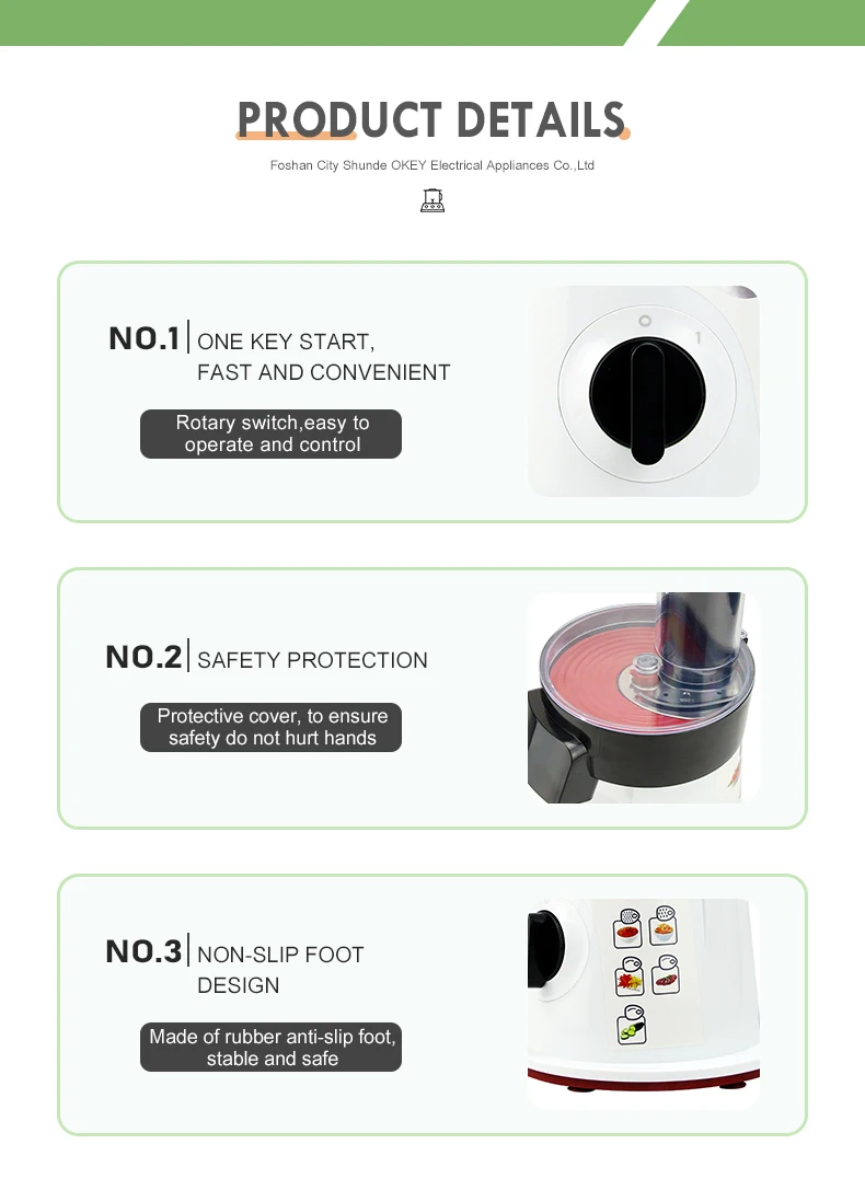 Multifunctional Food Processor - Efficient Kitchen Tool