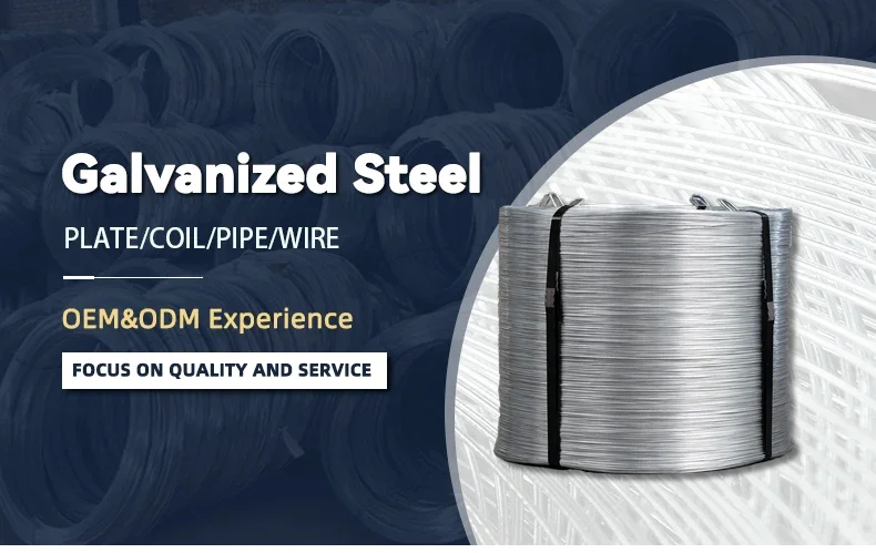 Galvanized Steel Wire Best Quality Factory 3.5mm Hot Dipped 40g 60g ...