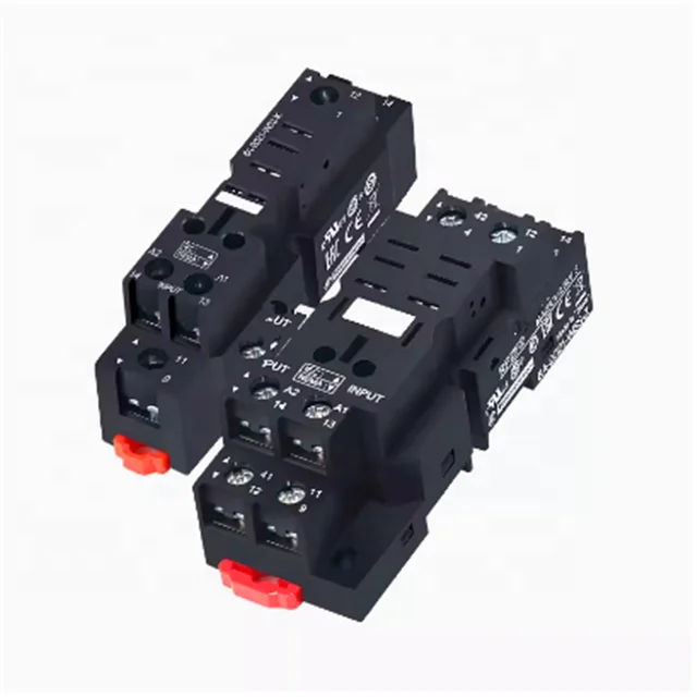 AC contactor Wide foot relay base RPZF2 2 open 2 closed 5-pin 14-pin ...