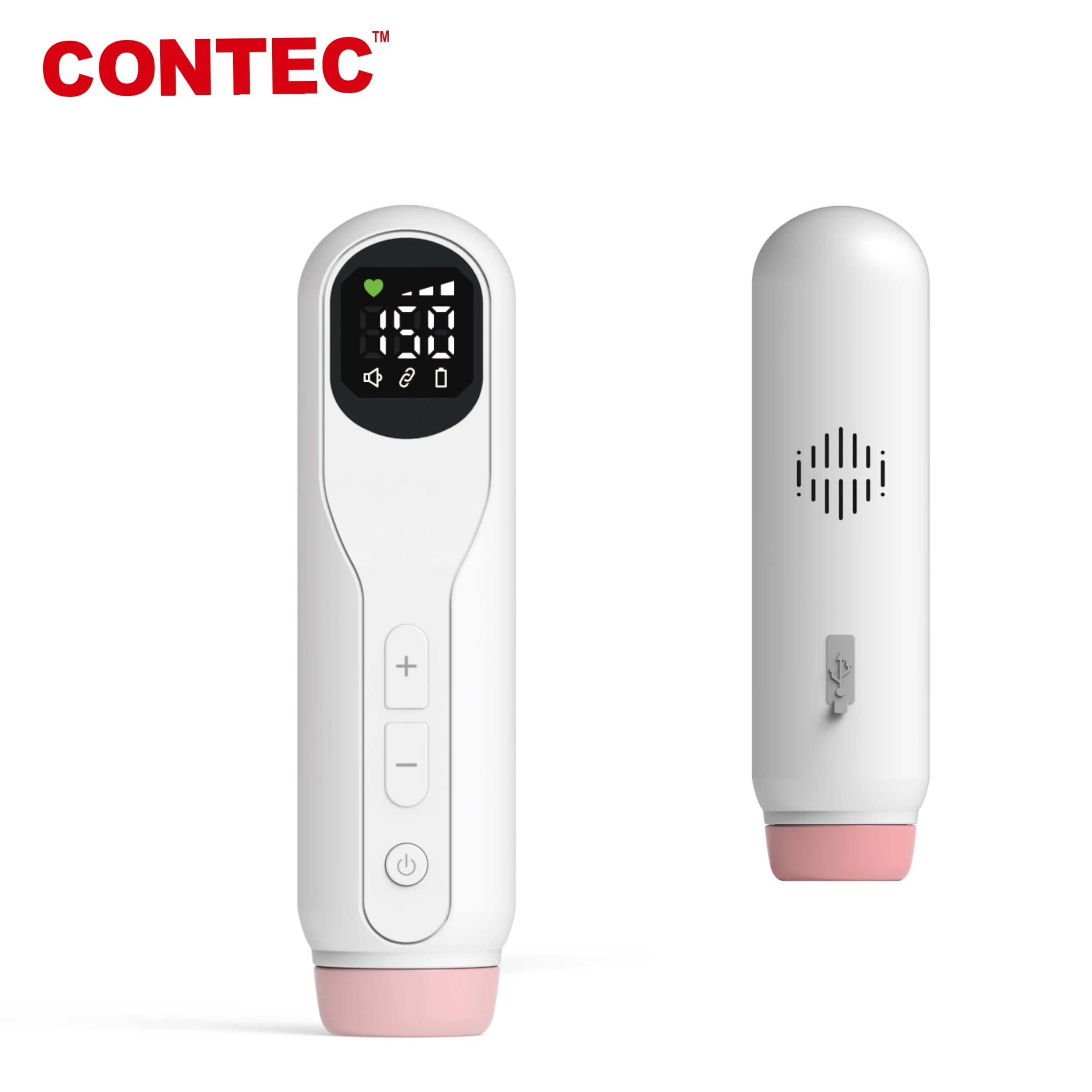 Contec Hand-held Baby Carriers Pocket Fetal Doppler Contec10d Prenatal ...