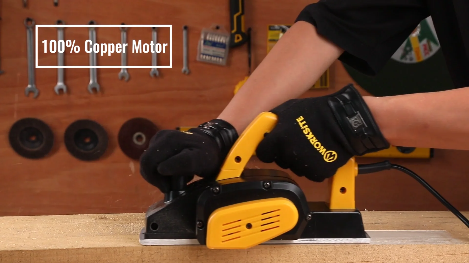 Worksite Electric Planer Power Tools 750w Hand Planer Used Woodworking ...