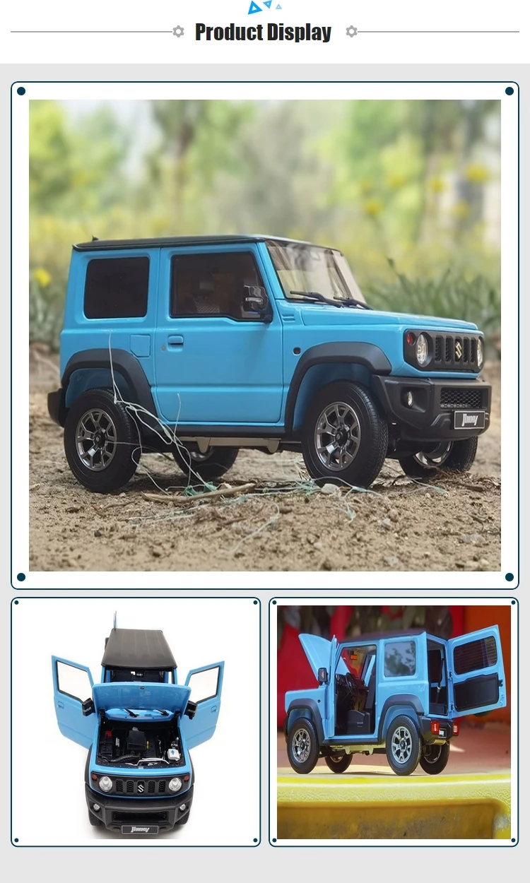 Jimny 2020 Diecast Model Car Lcd Models 1/18 For Suzuki Jimny Jb74 Jb64 ...