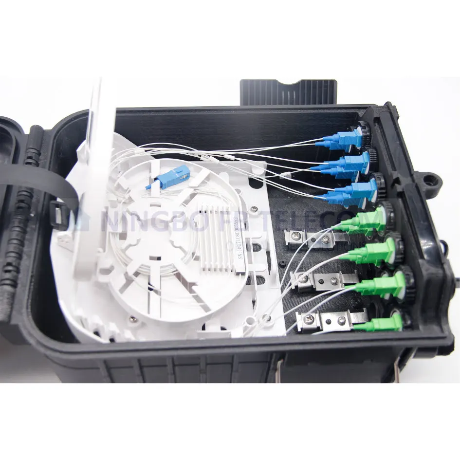 FTTH Outdoor Waterproof Fiber Optic Pre-Connnected Box FTTH Outdoor Waterproof Fiber Optic Pre-Connnected Box
