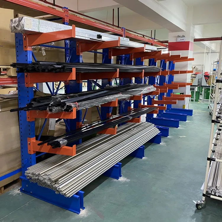 Warehouse Storage Adjustable Steel Single Or Double Arm Cantilever ...