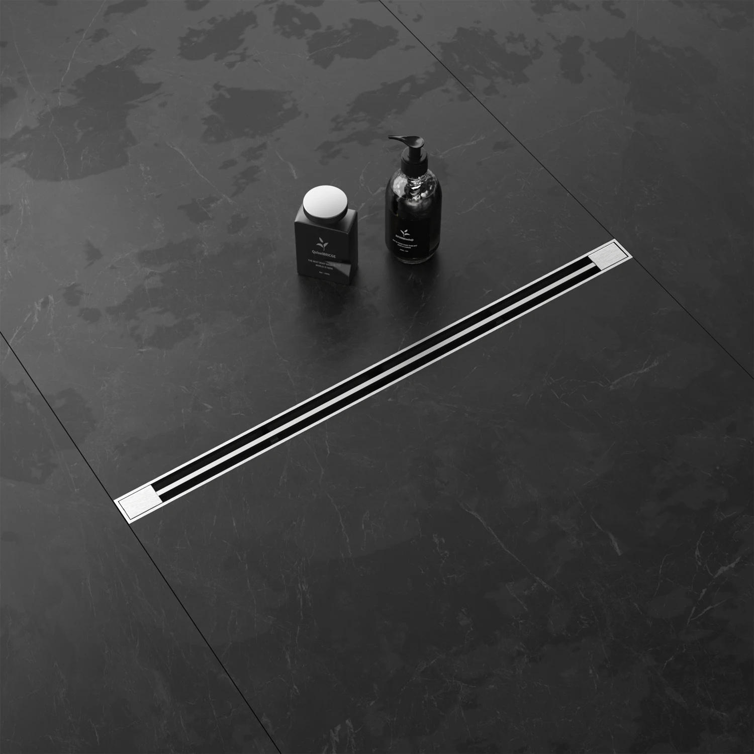 Oem Stylish Living Spaces Premium Slim Drain Sleek Shower Drain For Homes With Efficient Water ...