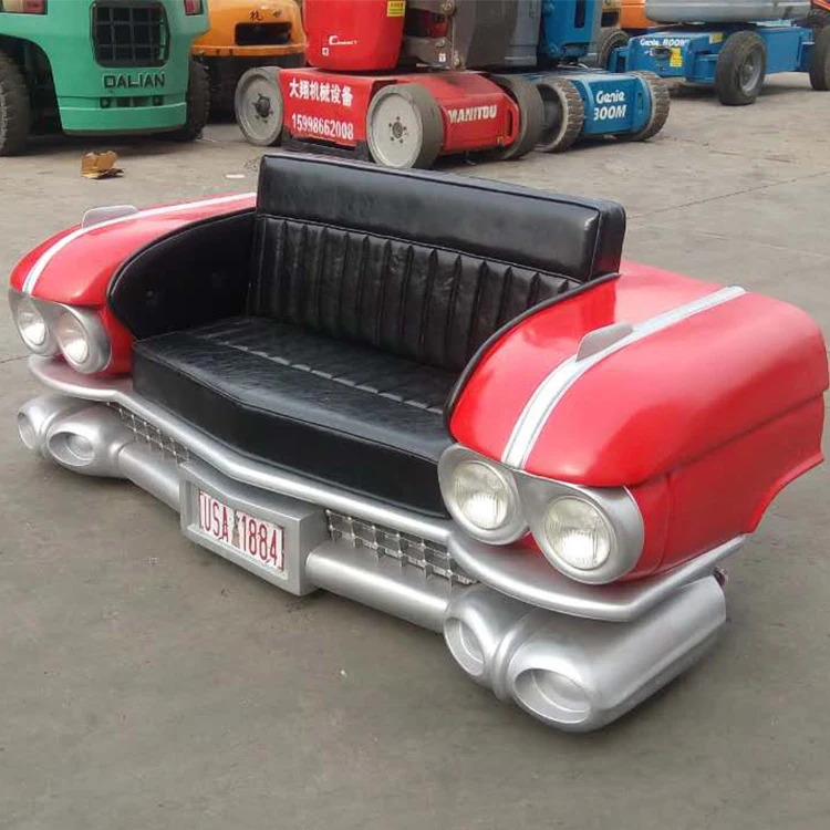 Red Black Race Car Sofa - Perfect for Kids & Living Rooms