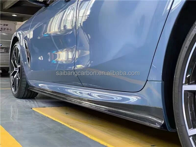 M8 Bodykit Mx Style Carbon Fiber Front Lip Side Skirts Diffuser For Bmw ...