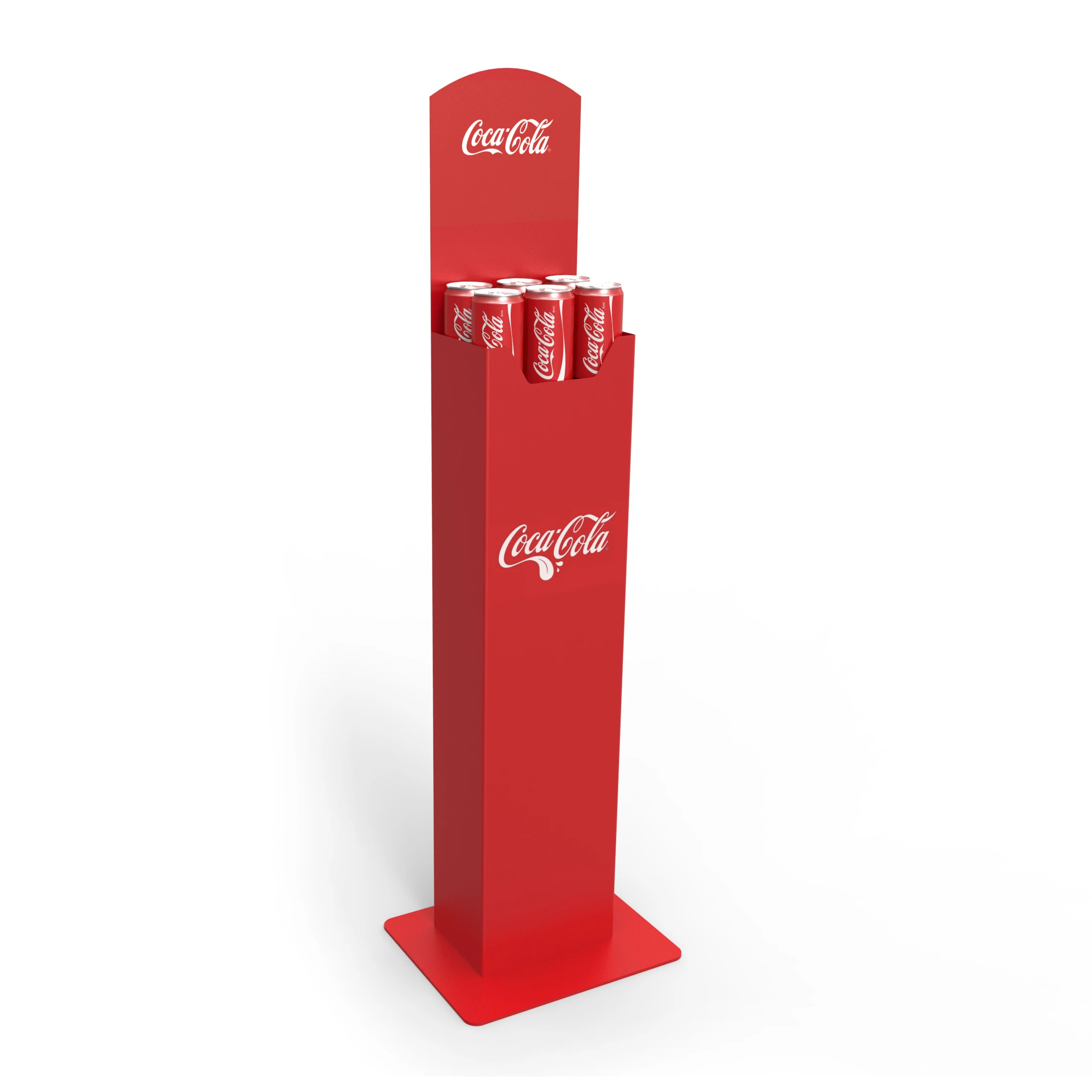 High Capacity Cola Vertical Vendor for Wholesale - Metal Display
