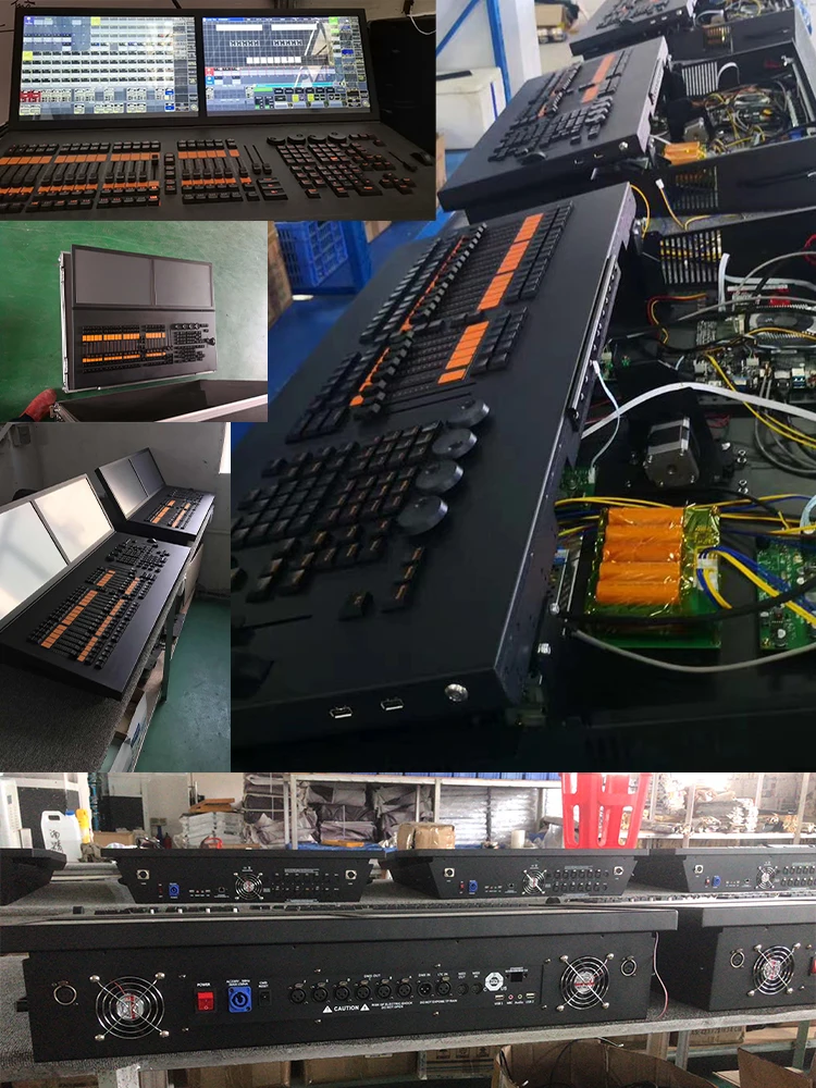 DMX 4096 Magicq MA Compact Console Q0 Black Horse - Manual DMX Lighting ...