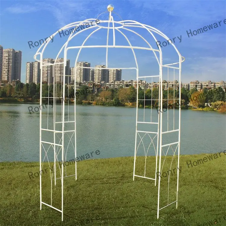 Classic Outdoor Metal Garden Arch Metal Frame Wedding Party Arch Frame ...