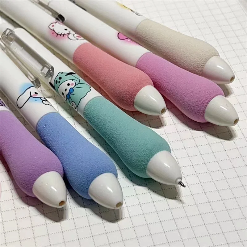 Cute Cartoon Soft Chubby Neutral Pen Smooth And Quick-drying Click Pen ...