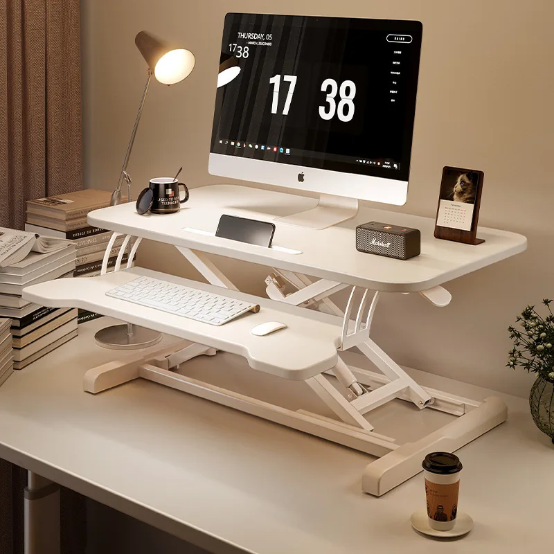 Adjustable Desk Workstation,Ergonomic Lifting Computer Desk With ...