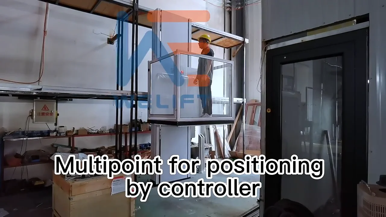 Guide Rail Hydraulic Lifting Electric Wheelchair Lift For Supermarket ...