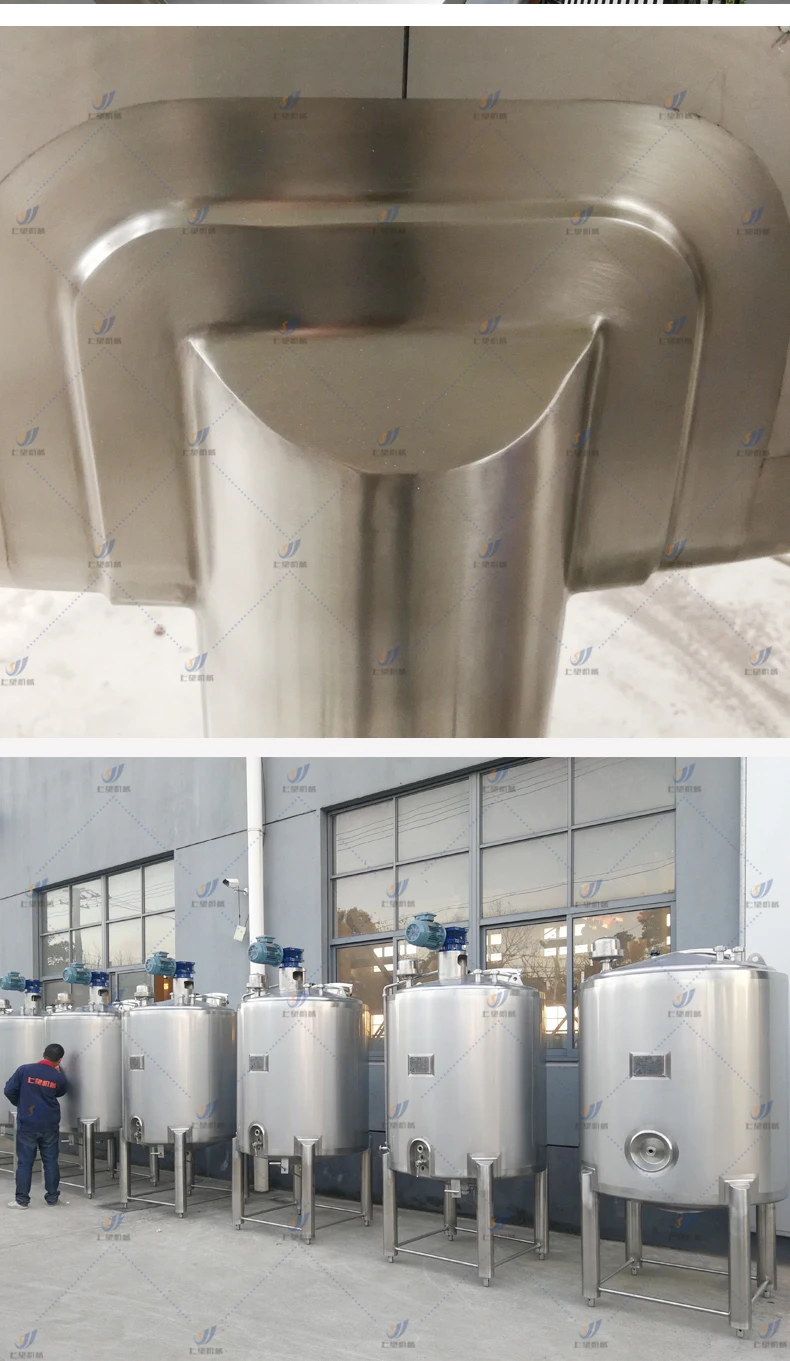 304 Stainless Yogurt Refrigeration Tank Milk Storage Tank/ Milk ...