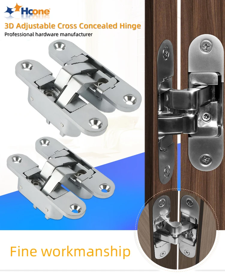 Hoone 90 Degree Dtc Concealed Hinges Invisible 3d Hinge Truly Concealed ...