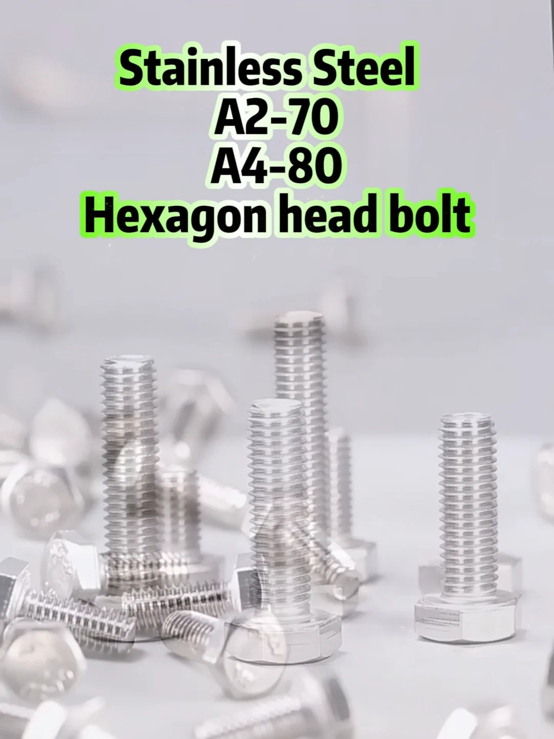 Factory Stock A2 70 Stainless Steel Bolts M8 M10 Stainless Steel A2 ...
