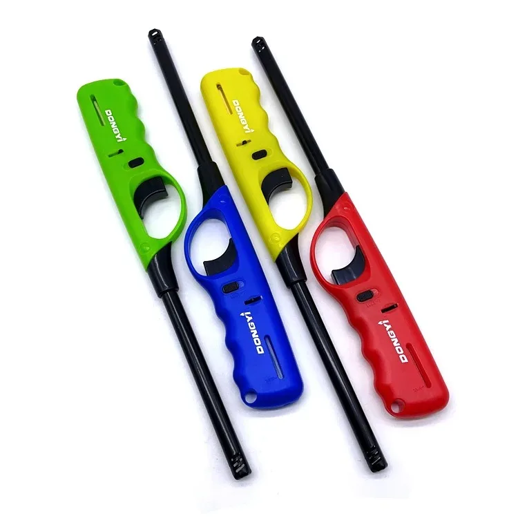 ISO 9994 Quality Butane Gas Lighter Refillable BBQ Lighter Cooking ...