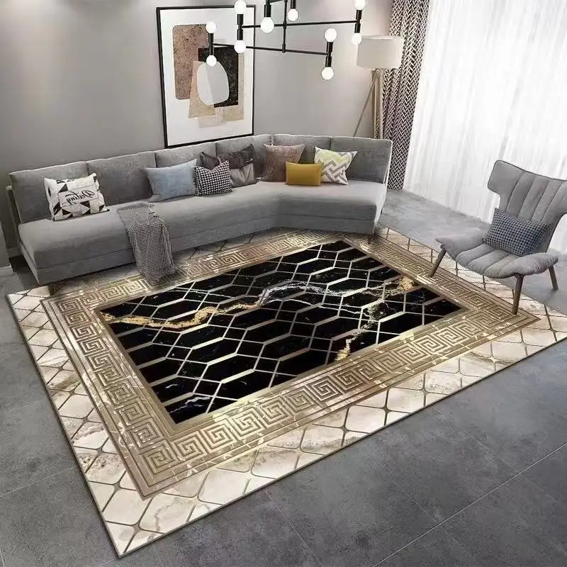 Modern Rugs Living Room Large 3d Printing Geometric Alfombras Wholesale ...