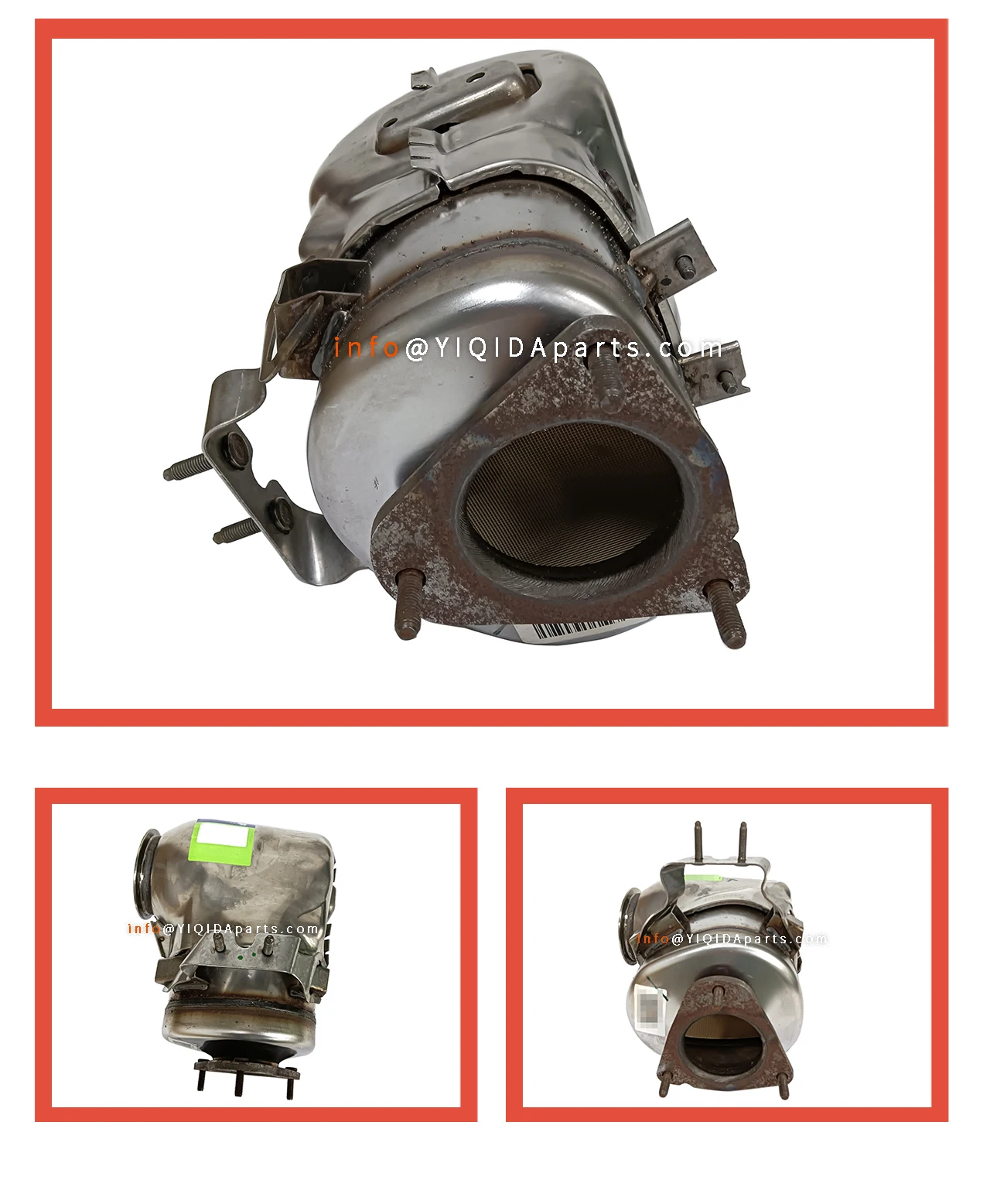 YIQIDA Catalytic Converter for Volvo XC90 XC60 S90 V90