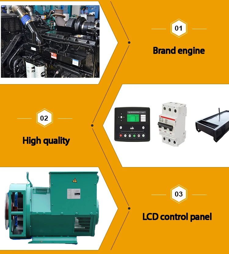 Hot Sale Ac 575kva 460kw With High Quality Original Joint Venture Brand Engine Diesel Generator ...