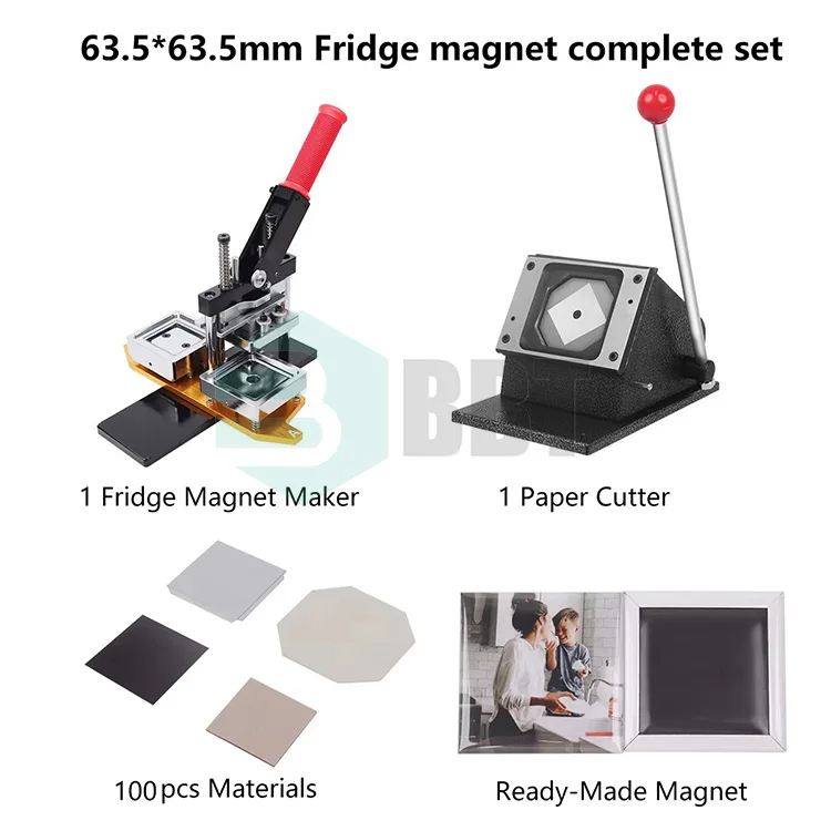Square Fridge Magnet Making Machine - High Quality & Versatile
