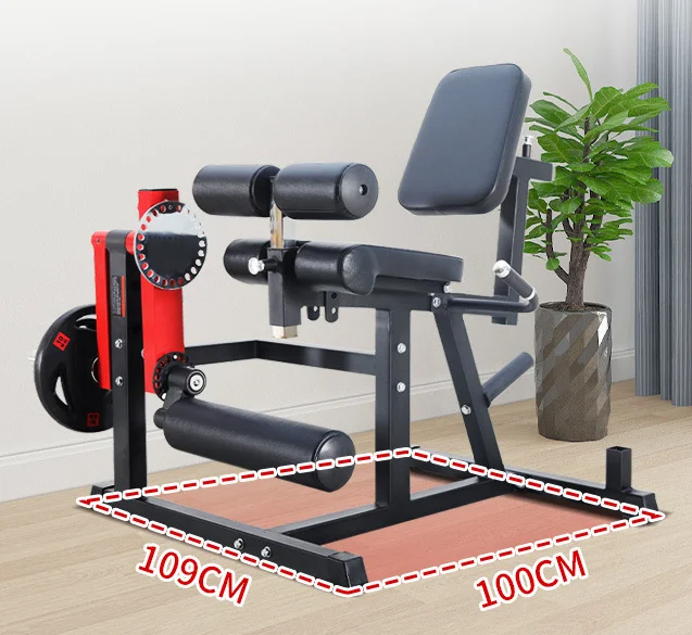 Wholesale Adjustable Leg Extension and Curl Machine with Plate Loaded ...