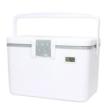 Plastic Portable Medical Ice Cold Vaccine Blood Cooler Box Outdoor ...