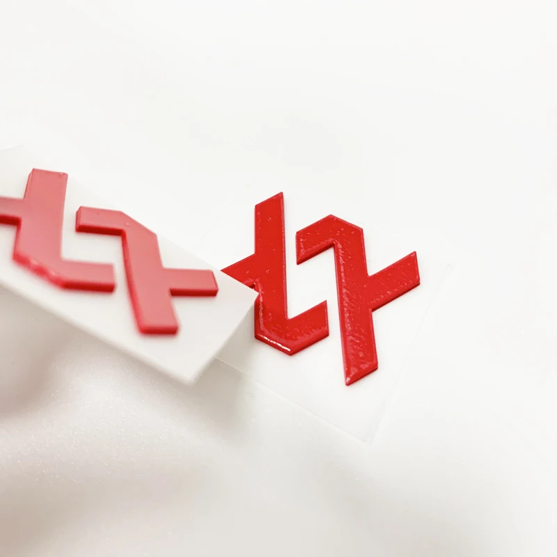 High Quality Custom Printed 3d Logo Heat Transfers Silicone Heat ...