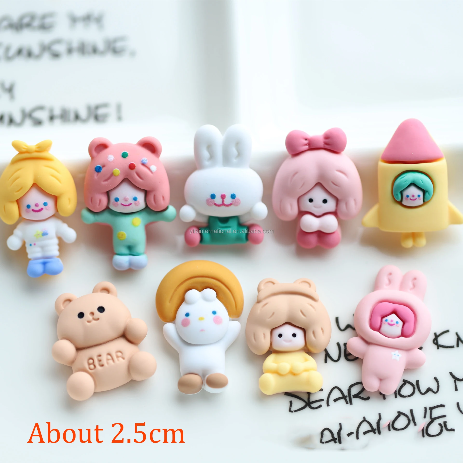 DIY Resin Miniature Figures - Cute Slime Charms Craft
