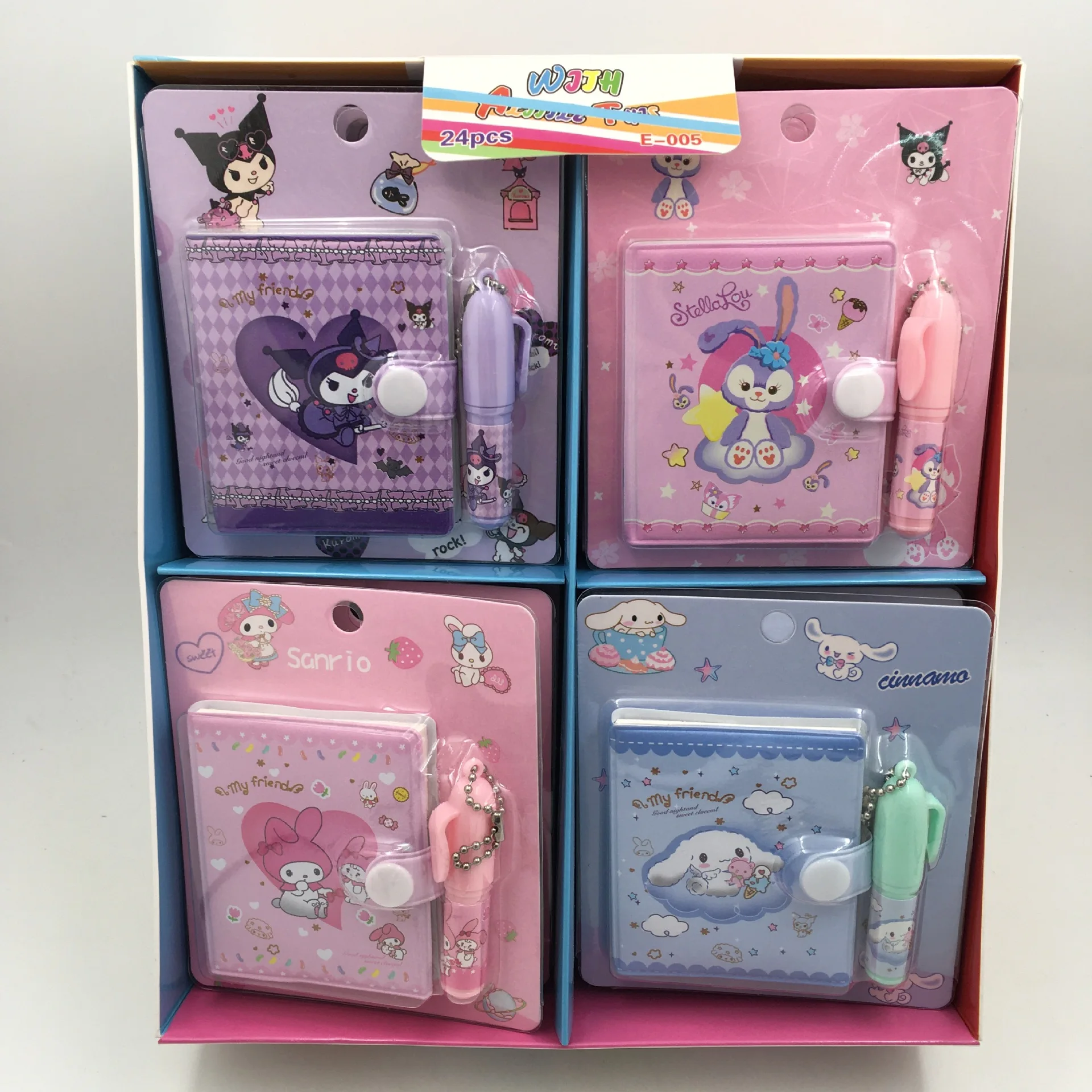 San-rio Kuromi Mymelody Cinnamoroll Notebook San-rio Series Notebook ...