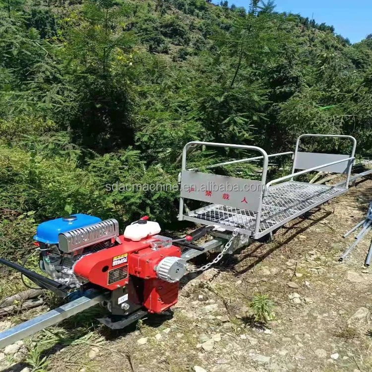 Monorail Transporter / Self-propelled Gasoline Engine Rail Transport ...