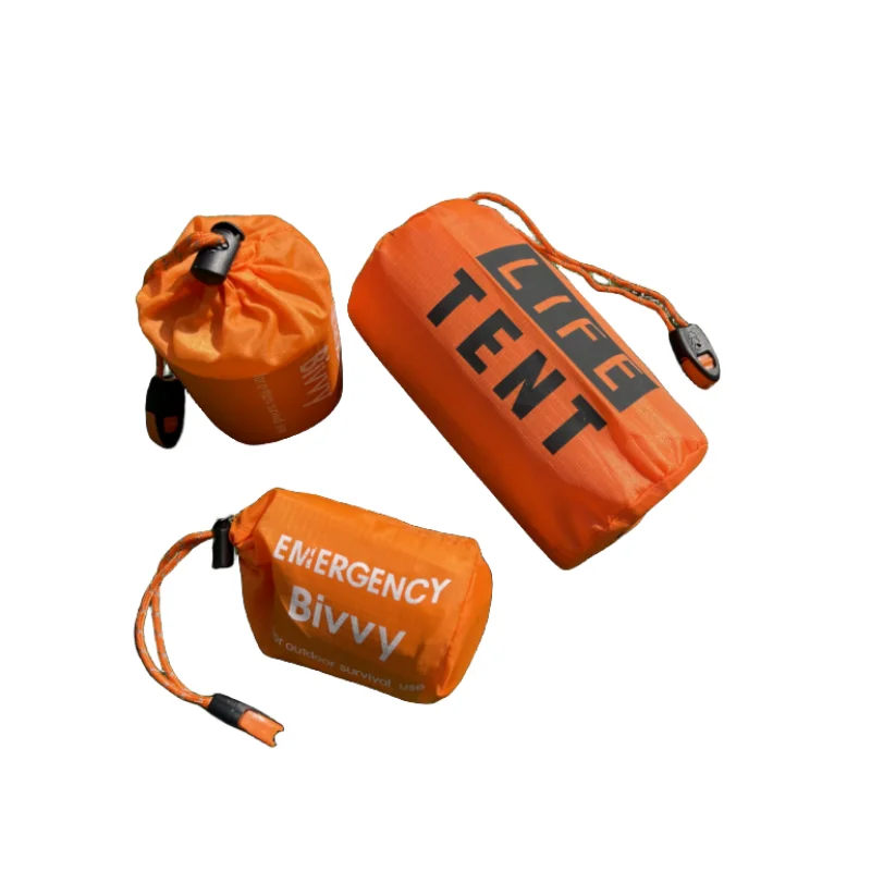 All Weather Survival Shack 2 Person 8' X 5' Mylar Thermal Shelter Tube ...